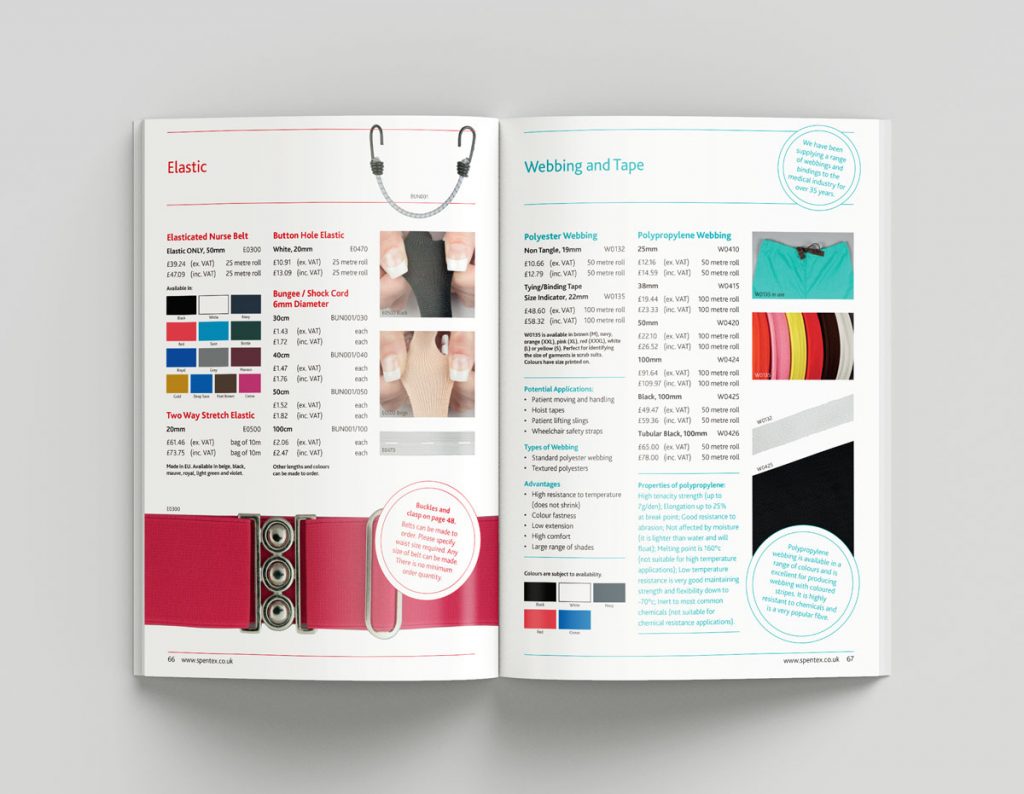 Spentex Product Catalogue – HBA Graphic Design