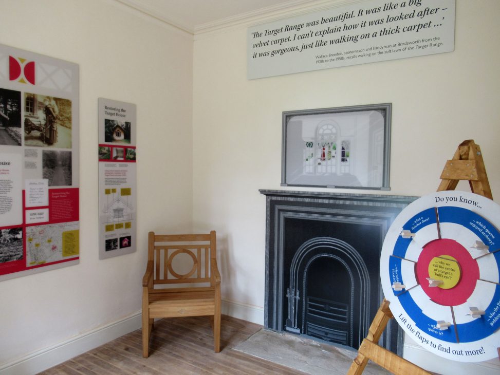 Brodsworth Hall Target House: English Heritage – HBA Graphic Design